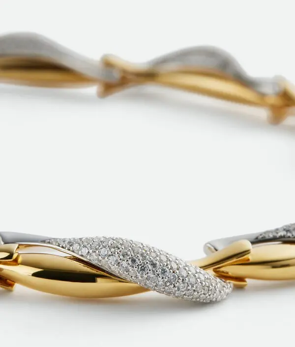 Bottega Veneta Sardine Necklace - White