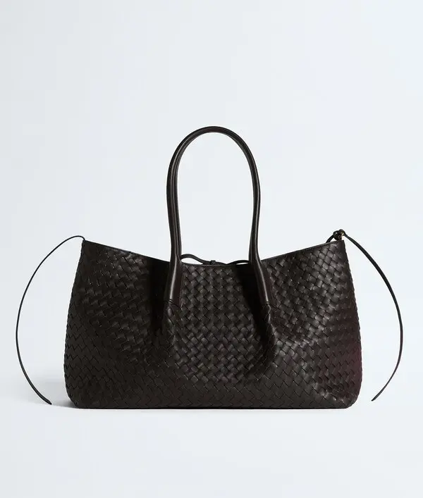 Bottega Veneta Large Pinacoteca - Espresso/ecru