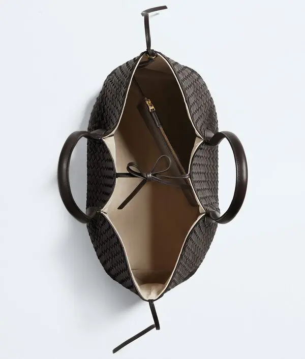 Bottega Veneta Large Pinacoteca - Espresso/ecru