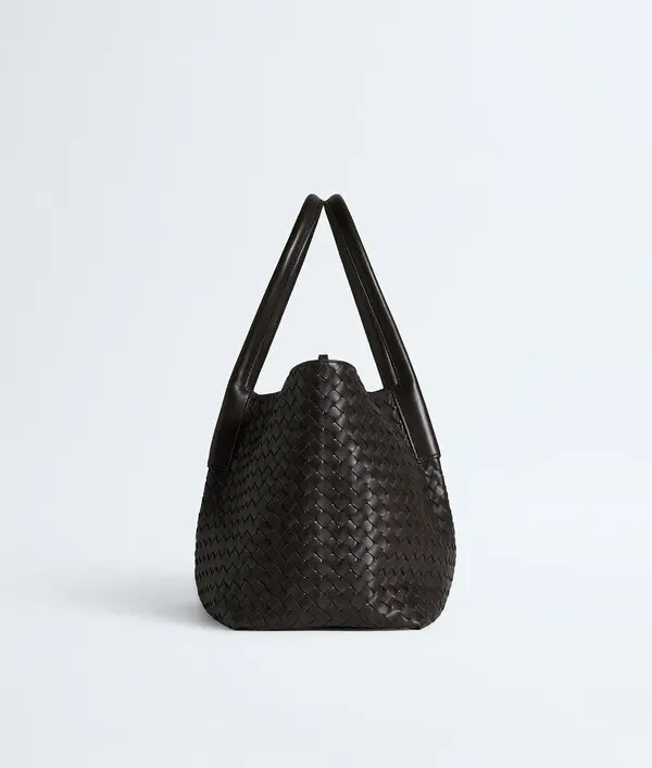 Bottega Veneta Large Pinacoteca - Espresso/ecru