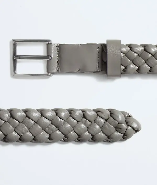 Bottega Veneta Intrecciato Calf Leather Belt