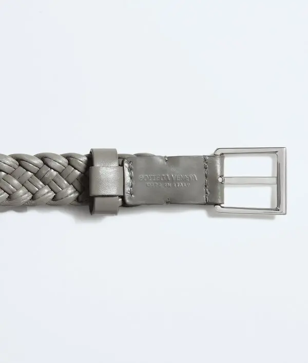Bottega Veneta Intrecciato Calf Leather Belt
