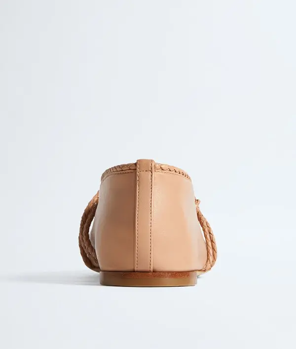 Bottega Veneta Rosa Mary-jane Ballerina - Cipria