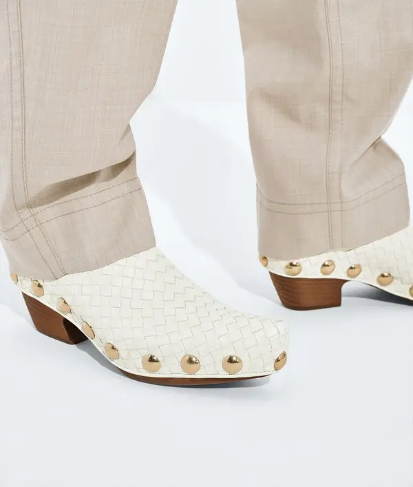 Bottega Veneta Gondola Clog - Alabaster