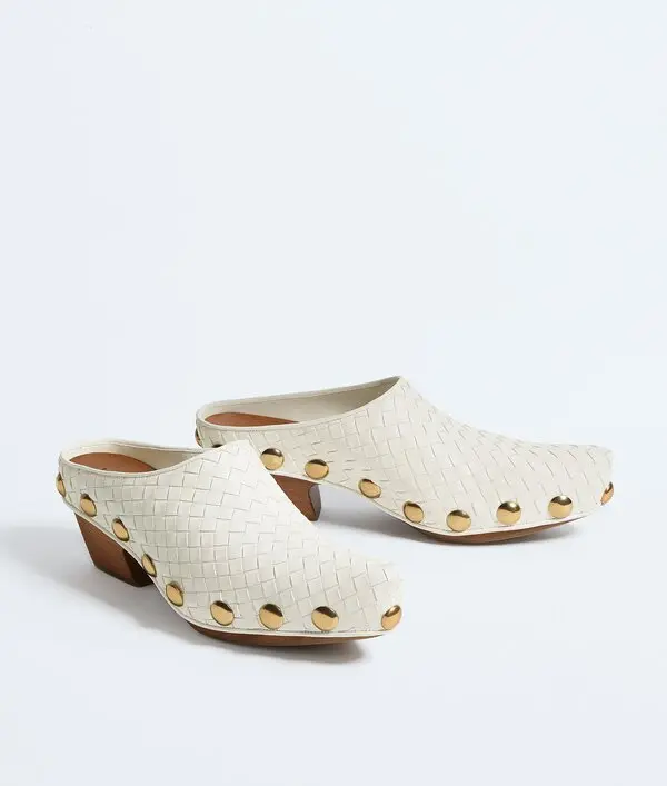 Bottega Veneta Gondola Clog - Alabaster