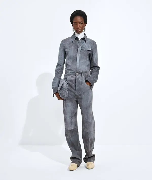 Bottega Veneta Cloudy Suede Shirt