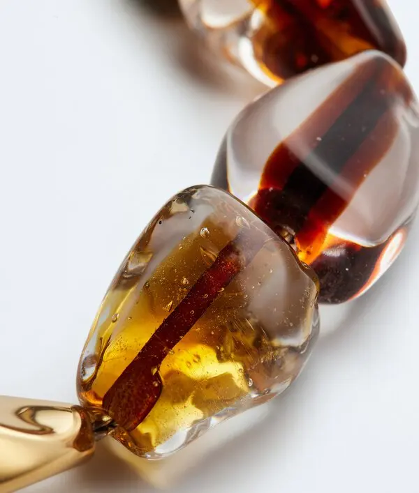 Bottega Veneta Prisma Necklace - Taffy
