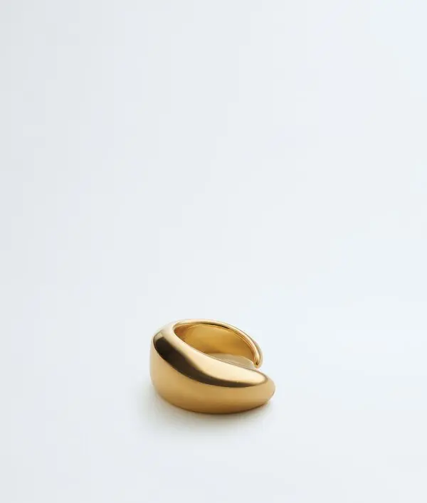 Bottega Veneta Prisma Ring - Yellow Gold