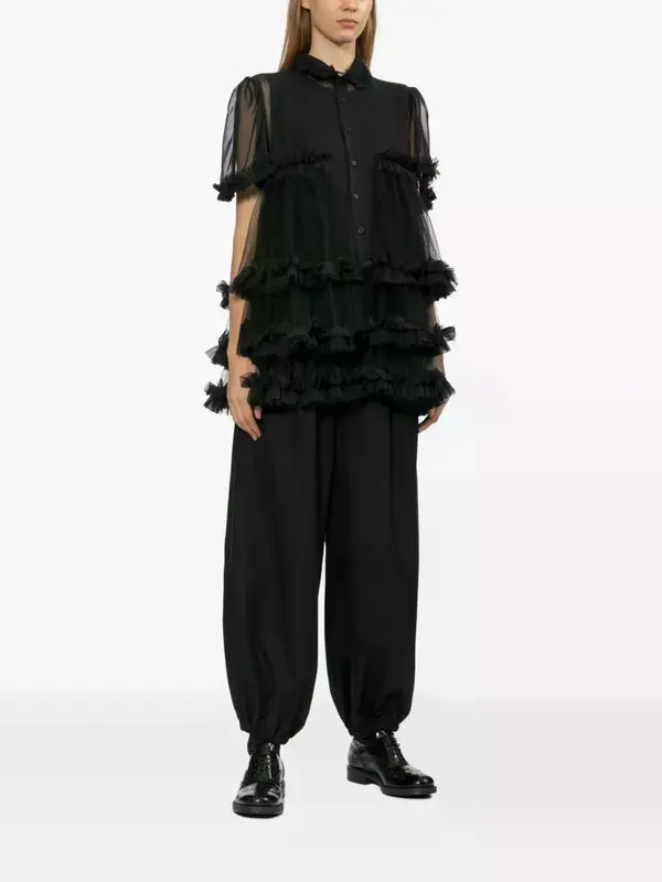 Noir Kei Ninomiya Tiered Ruffle Top