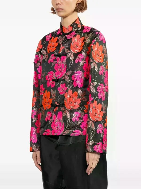 Comme Des Garçons Floral Print Jacket
