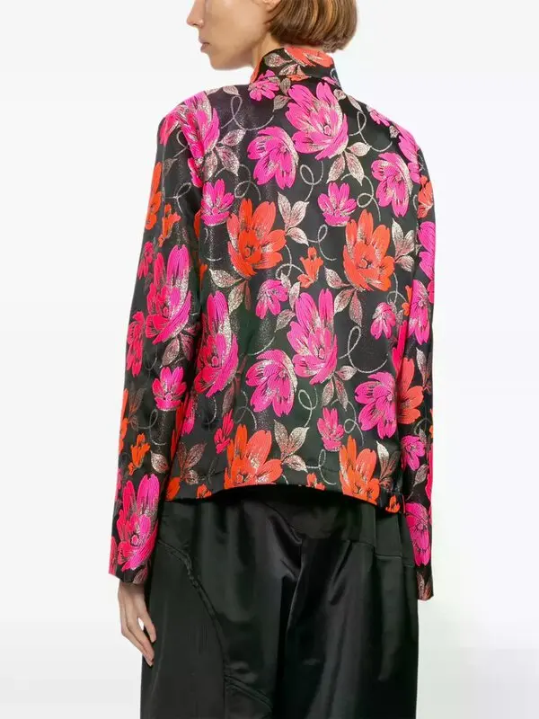 Comme Des Garçons Floral Print Jacket