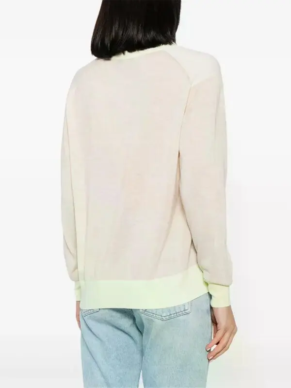 Maison Kitsuné Wool Cardigan With Baby Fox Embroidery