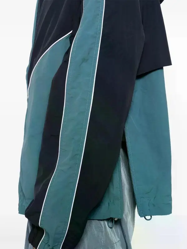 Maison Kitsuné Contrast Piping Hooded Jacket