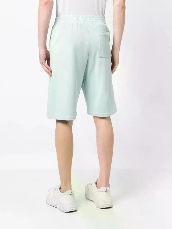 Maison Kitsuné Logo-patch Track Shorts - Green