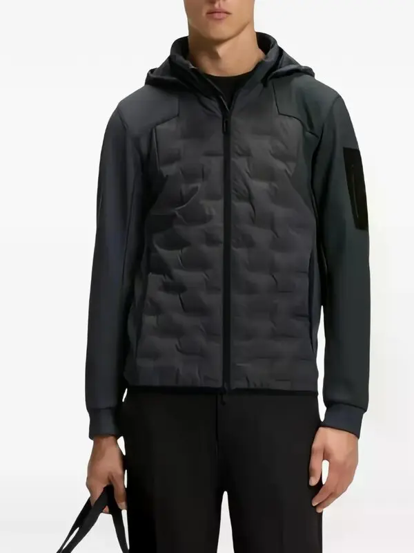 BOSS Quilted Zip Jacket