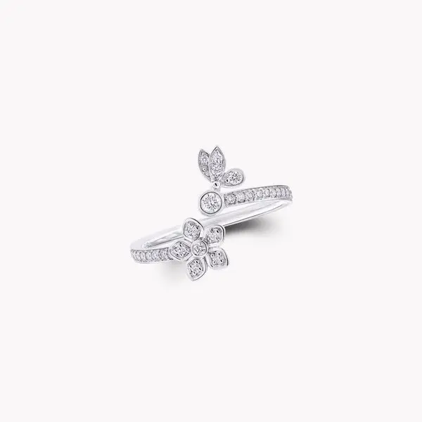 Graff Butterfly Diamond Ring - White Gold