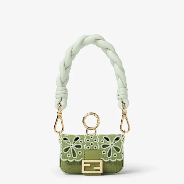 Fendi Nano Baguette Maxi Handle Charm - Green