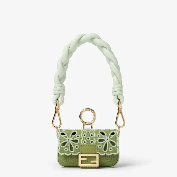 Fendi Nano Baguette Maxi Handle Charm - Green