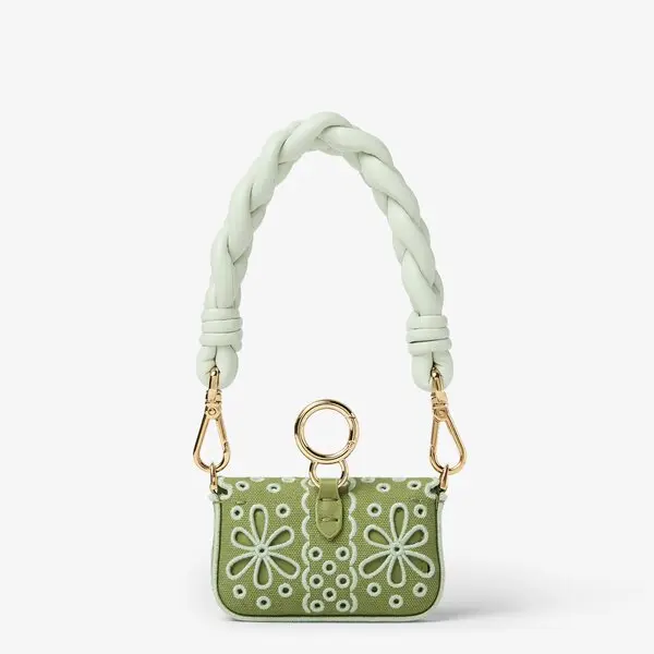 Fendi Nano Baguette Maxi Handle Charm - Green