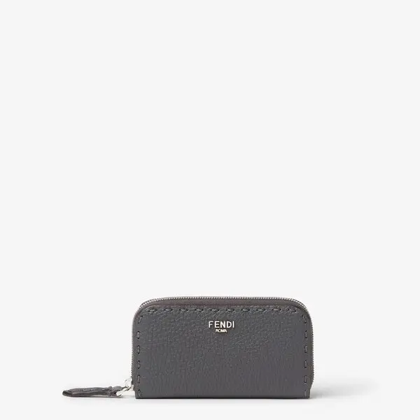 Fendi Selleria Zip-around Mini - Grey