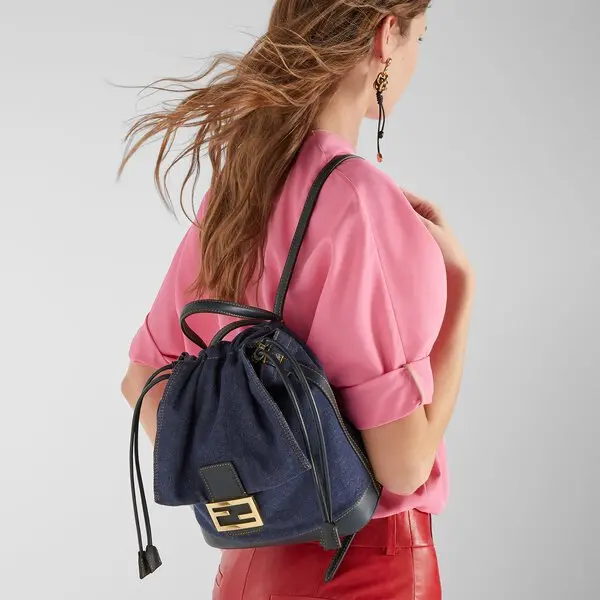 Fendi Ff Clasp Backpack