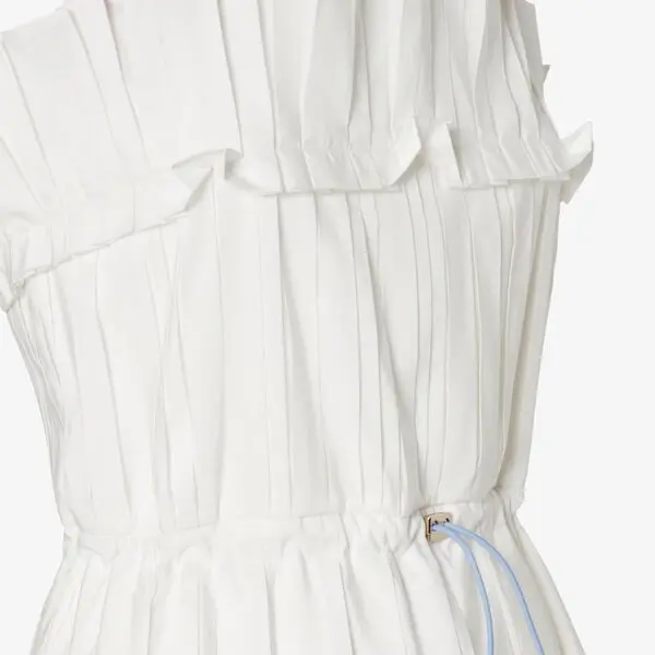 Fendi Faille Bustier Midi Dress