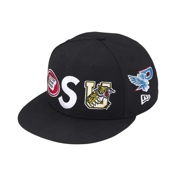 Supreme Mascots S Logo New Era Cap - Black