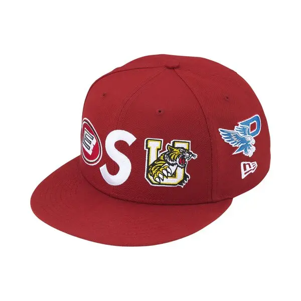 Supreme Mascots S Logo New Era Cap - Red