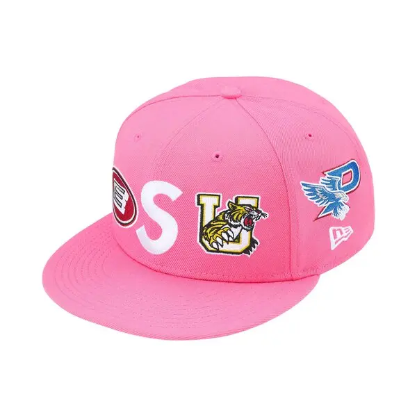 Supreme Mascots S Logo New Era Cap - Pink