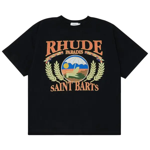 Rhude Beach Chair T-shirt - Black