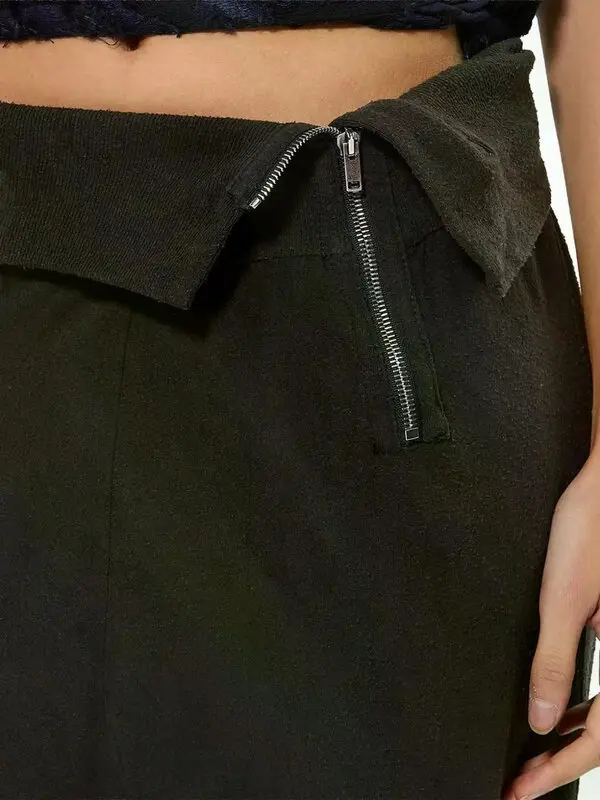 Isabel Marant Étoile Tydie Trousers With Zip Details - Black