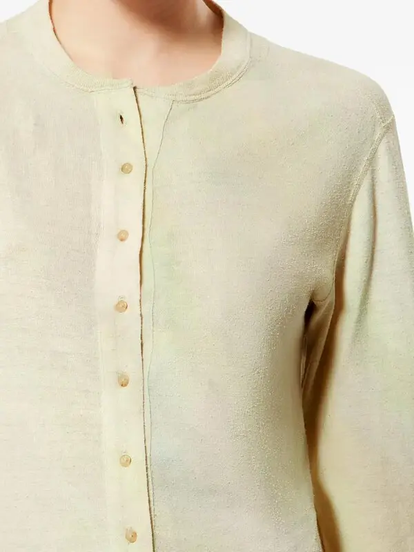 Isabel Marant Étoile Tina Buttoned Long-sleeved Playsuit
