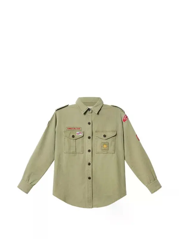 Isabel Marant Étoile Umberta Button Flap Pocket Shirt - Green