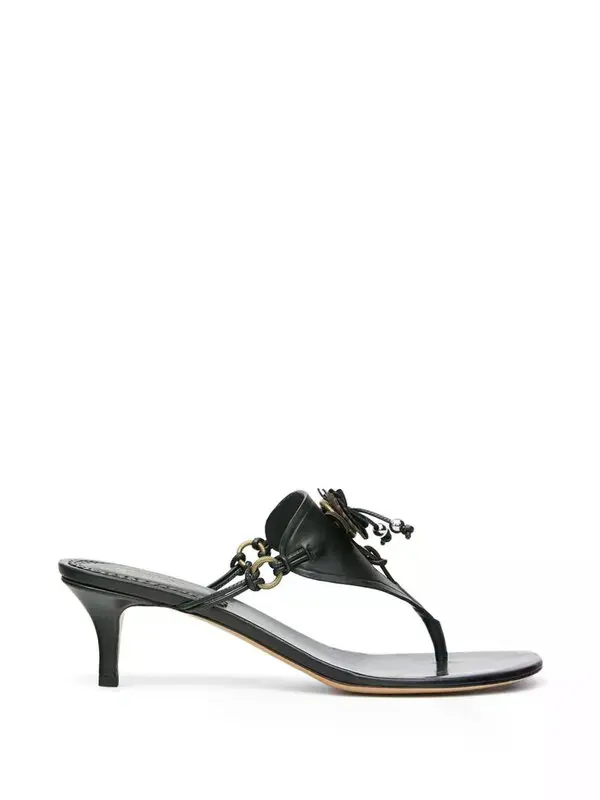 Isabel Marant Decorated Anerya Leather Sandals