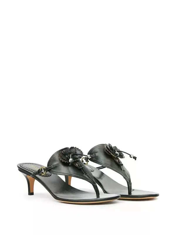 Isabel Marant Decorated Anerya Leather Sandals
