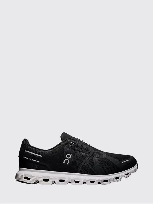 On Cloud 6 Mesh Sneakers - Black
