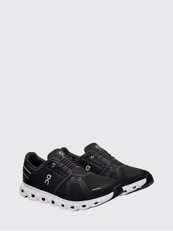 On Cloud 6 Mesh Sneakers - Black