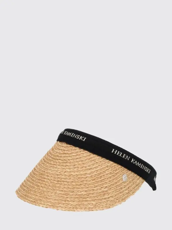 Helen Kaminski Visor With Logo Detail - Natural