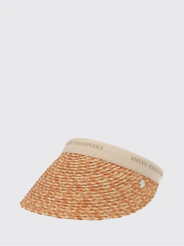 Helen Kaminski Visor With Logo Detail - Salmon