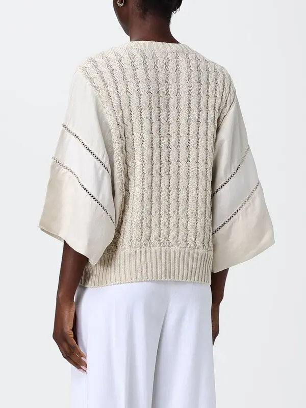 Max Mara Linen Knit Top