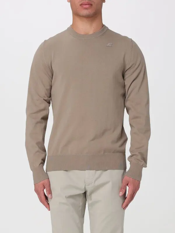 K-WAY Jacko Technical Fabric Windbreaker - Beige