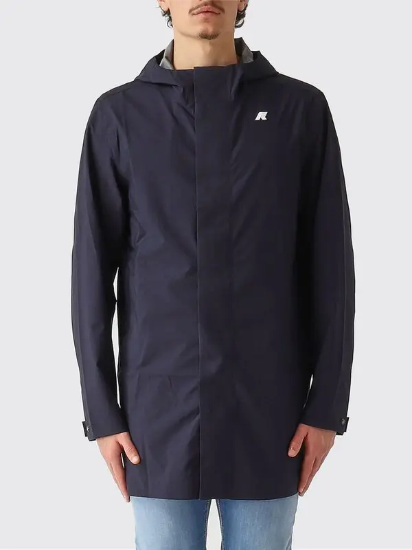 K-WAY Jacko Technical Fabric Windbreaker - Blue