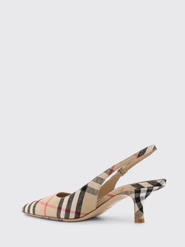 Burberry Slingback Pumps - Sand