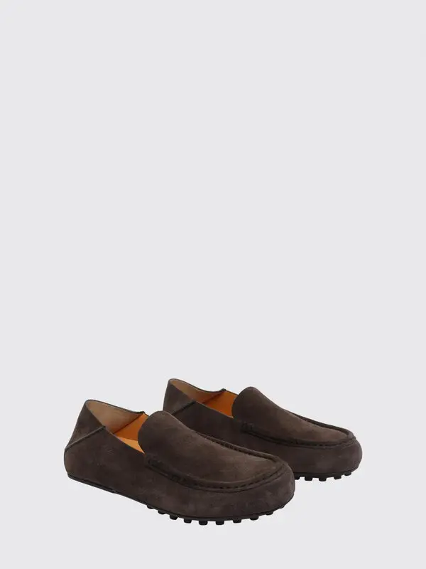 TOD'S Suede Loafers - Brown