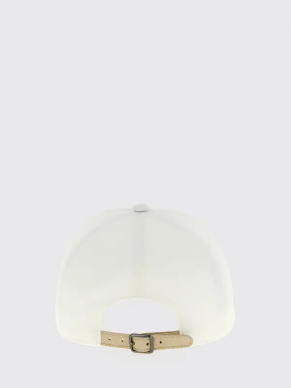 Brunello Cucinelli Baseball Cap - White