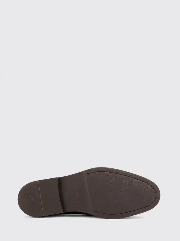 DOUCAL'S Leather Monk Strap Shoes