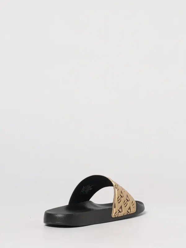 EA7 Logo Slides - Gold