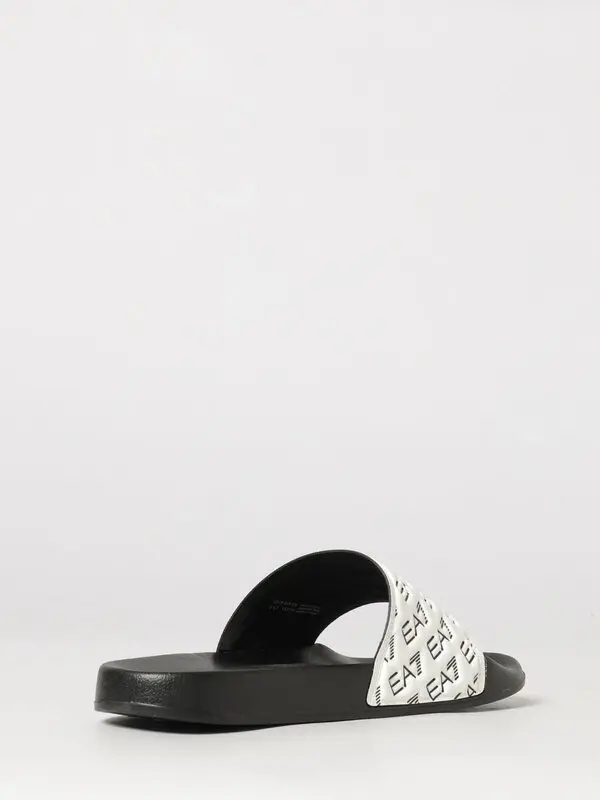 EA7 Logo Slides - White