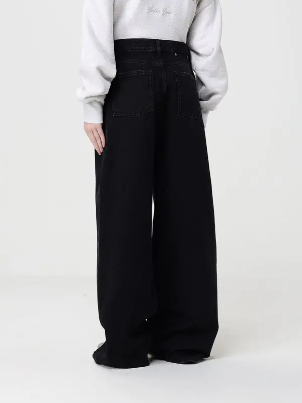 GOLDEN GOOSE Wide Leg Jeans - Black