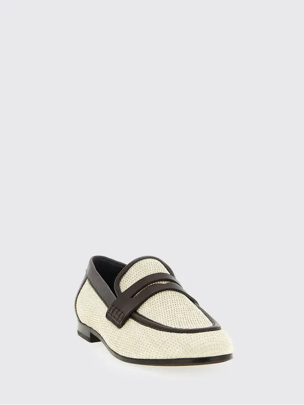 Brunello Cucinelli Raffia Loafer